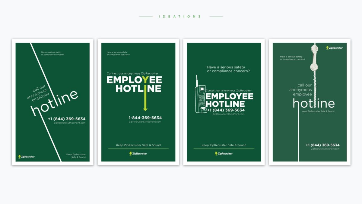 Employee Hotline Poster – Ehab Aref